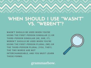 Wasn't vs. Weren't: Complete Grammar Guide (15+ Examples)