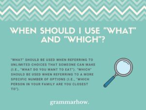 What vs Which - Complete Usage Guide (Explained For Beginners)