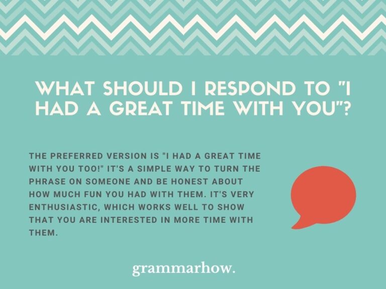 10 Best Reponses To "I Had A Great Time With You" On Text