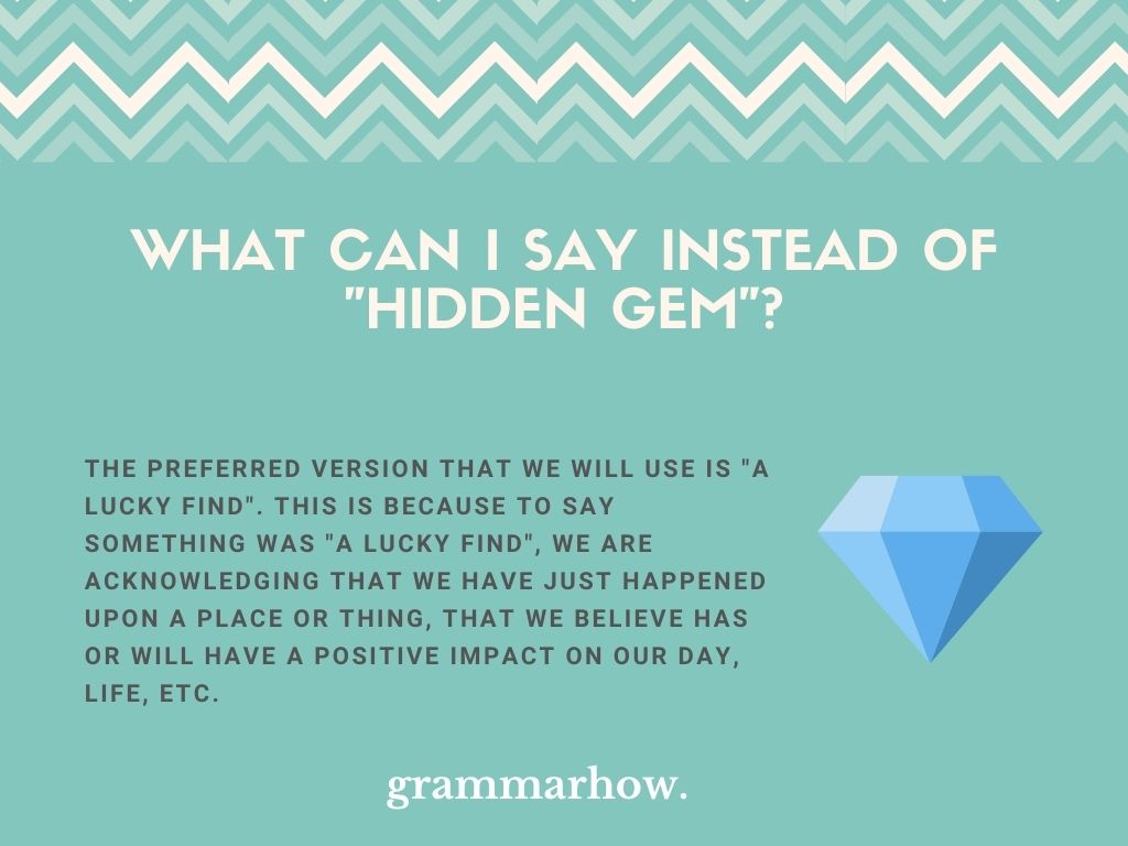 10 Other Words For Hidden Gems 10 Other Words For Hidden Gems