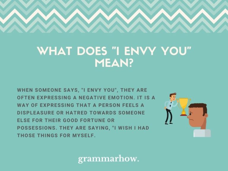 Envy Meaning