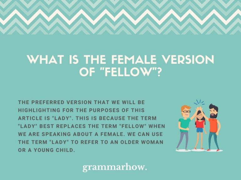 10 Best Words For The Female Version Of "Fellow"