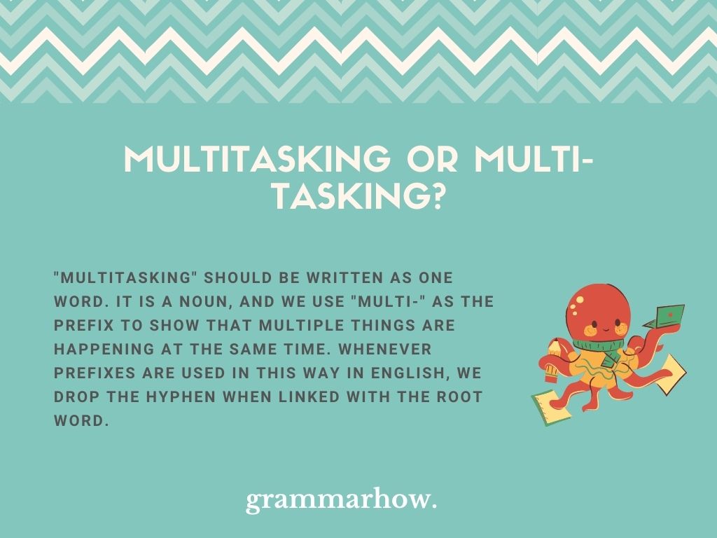 Is Multitasking One Word Is Multitasking One Word