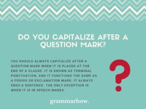 Do You Capitalize After a Question Mark? (Full Explanation)