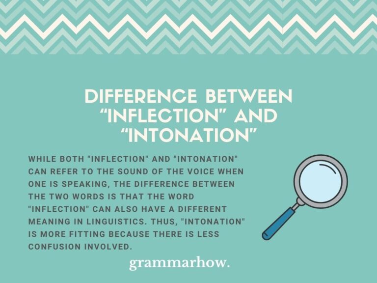 Inflection vs. Intonation - Difference Explained (+Examples)