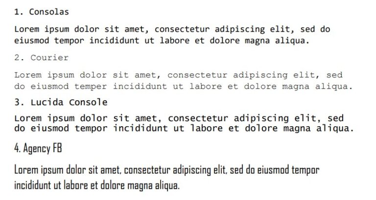 12 Best Typewriter Fonts in Microsoft Word