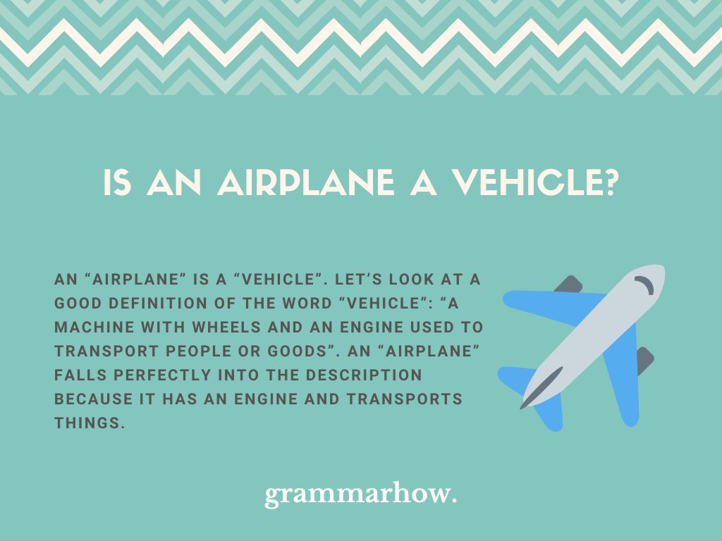 Is an Airplane a Vehicle? (Helpful Examples) - TrendRadars