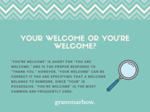 Welcome vs You're Welcome: Which One Is Right?