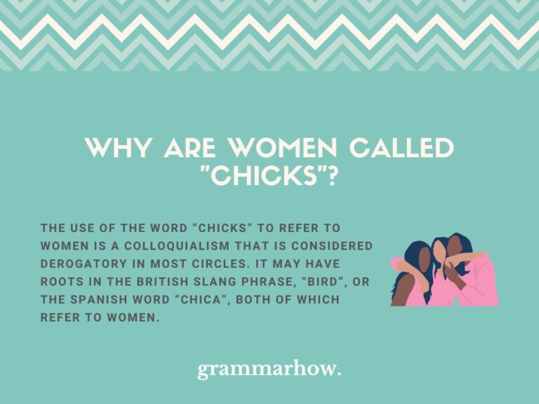 Why Are Women Called "Chicks"?