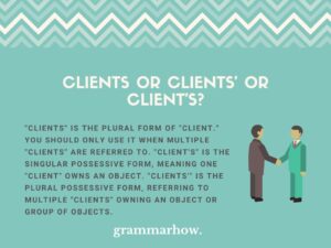 Understanding Client, Clients, and Their Uses: Examples