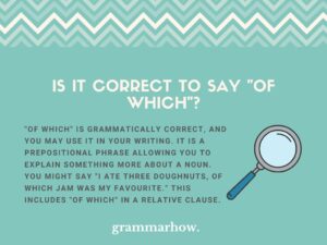 Understanding the Use of “Of Which”: Key Examples