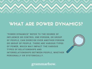 What Are Power Dynamics? (Meaning & Examples)