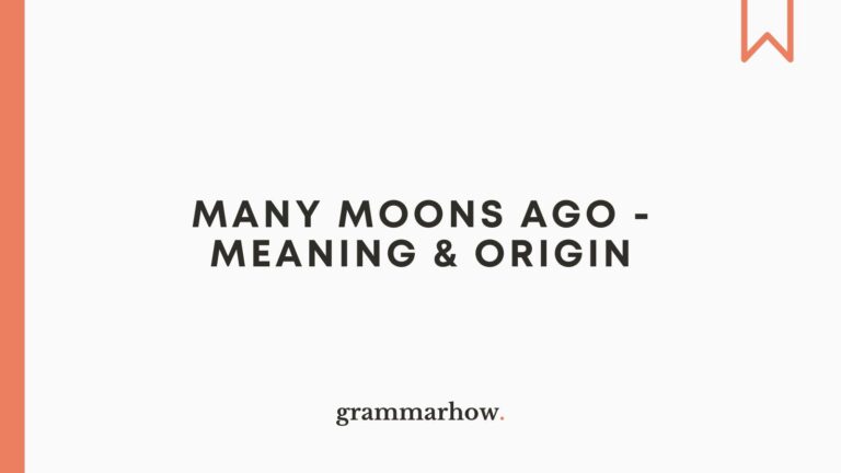 Old Sayings Archives - Grammarhow
